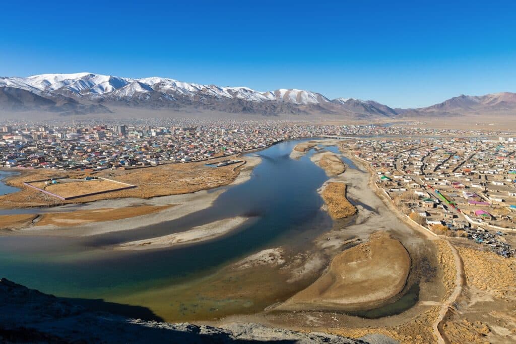 La province de Bayan-Ölgiy en Mongolie