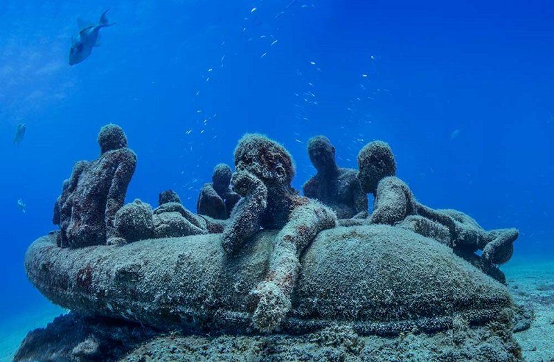 Museo Atlantico : un musée sous-marin étonnant près de Lanzarote
