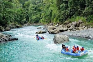Rafting sur le Rio Pacuare au Costa Rica