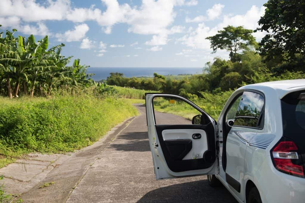 La découverte de la Martinique lors d’un road trip en voiture